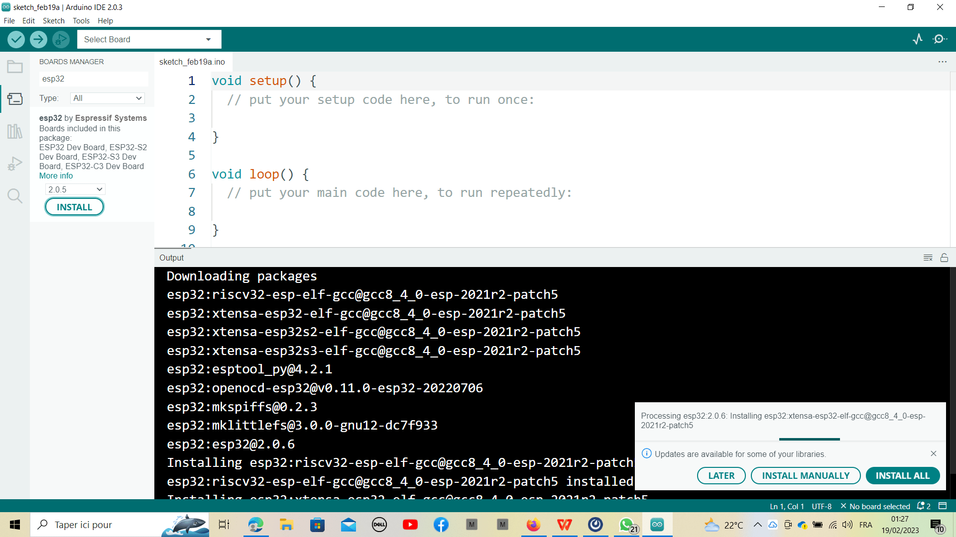 Week 4 Embedded Programming Kouassi Amany Williams Fab Academy 2023